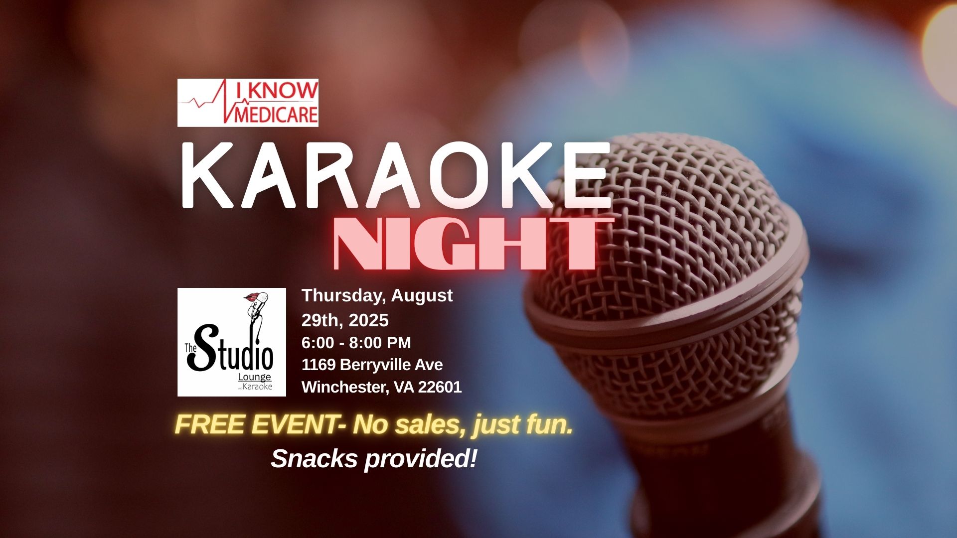 Karaoke Night: A Fun Community Gathering - Medicare Agent in Winchester, VA